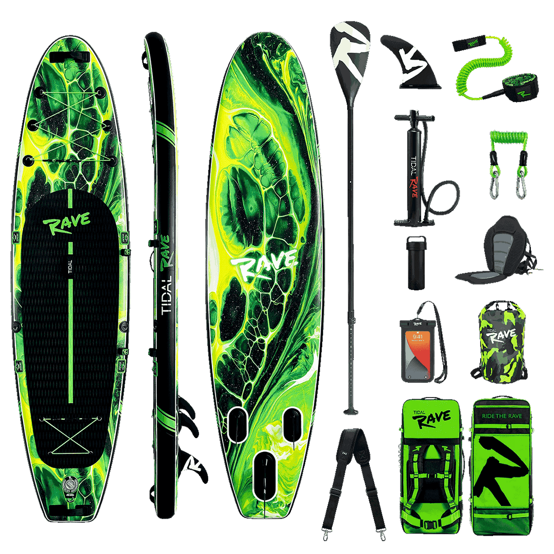 Tidal Rave™ ACRYLIC - Inflatable Paddle Boards (6 Styles) – Tidal Rave ...