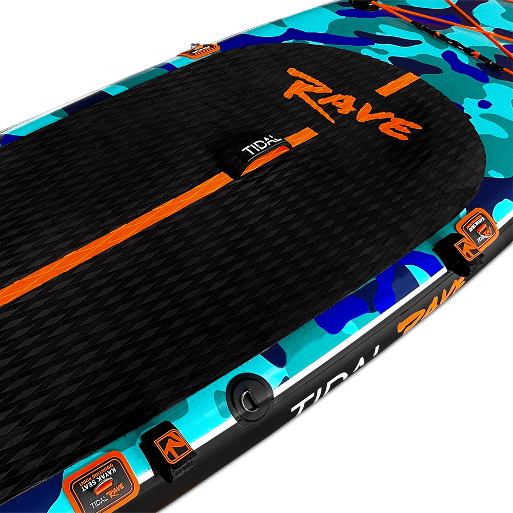 Tidal Rave™ NEON - Inflatable Paddle Board ~ Camo