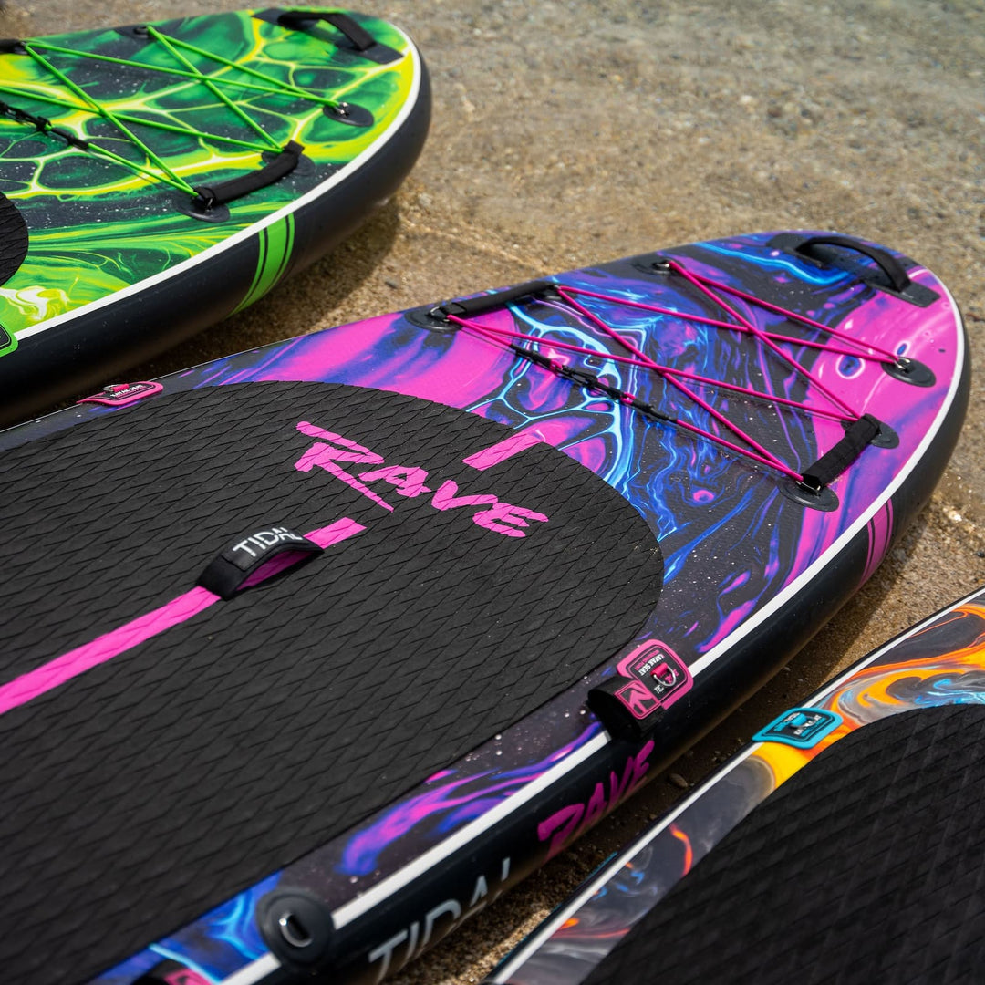 Tidal Rave™ ACRYLIC - 10’6 Inflatable Paddle Board ~ Echo – Tidal Rave ...