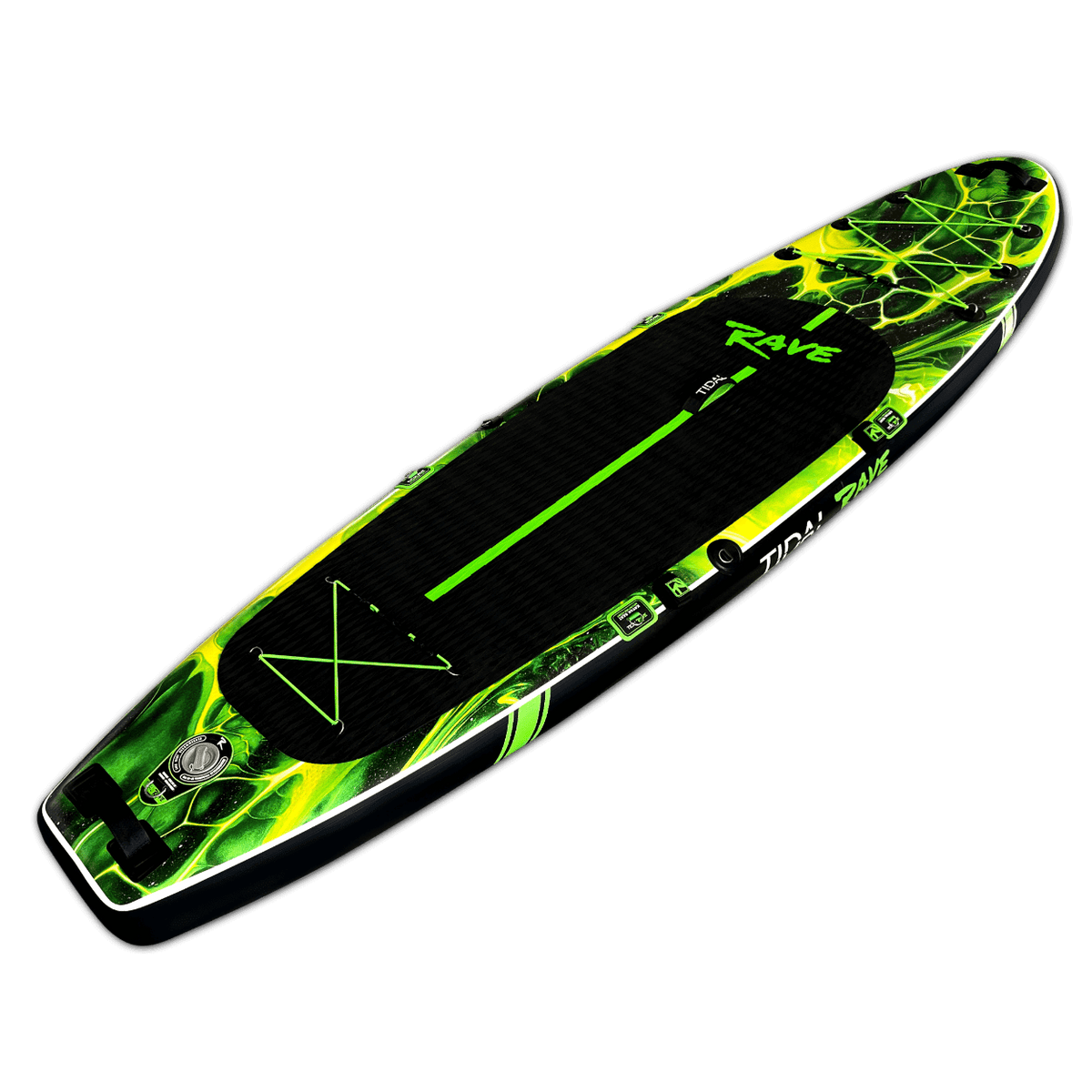 Tidal Rave™ ACRYLIC - Inflatable Paddle Board ~ Acid
