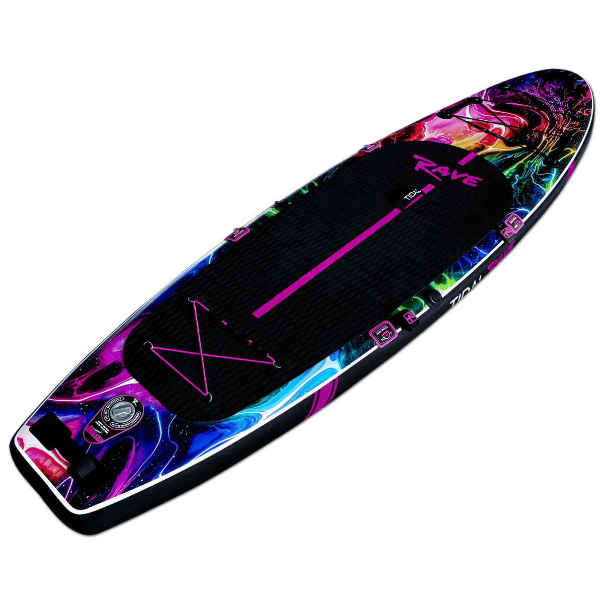 Tidal Rave™ ACRYLIC - 10’6 Inflatable Paddle Board ~ Infinity