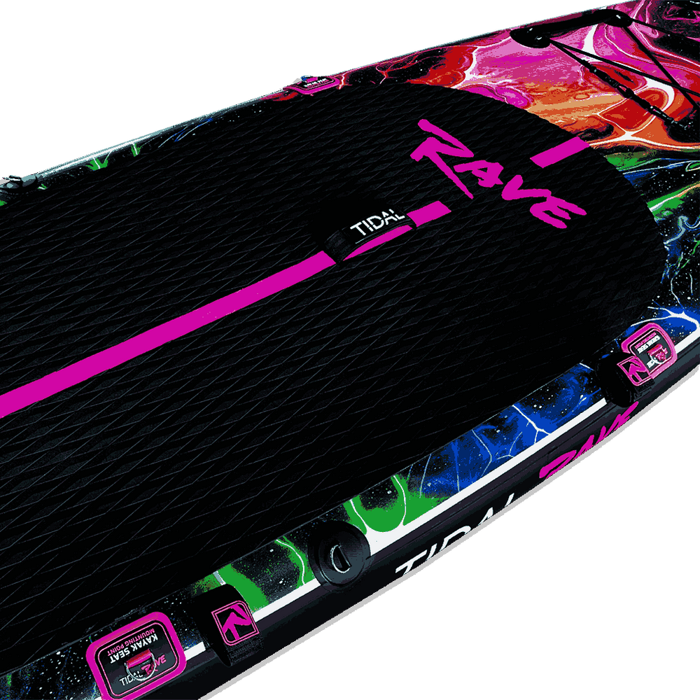 Tidal Rave™ ACRYLIC - 10’6 Inflatable Paddle Board ~ Infinity