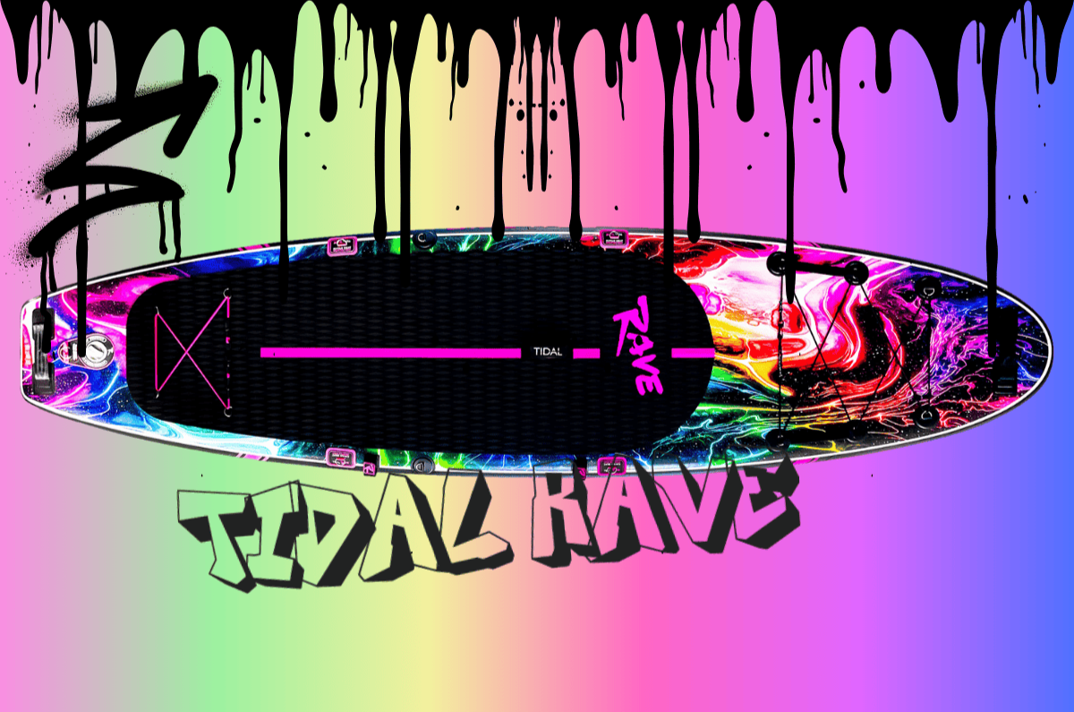 Tidal Rave™ ACRYLIC - 10’6 Inflatable Paddle Board ~ Infinity – Tidal ...