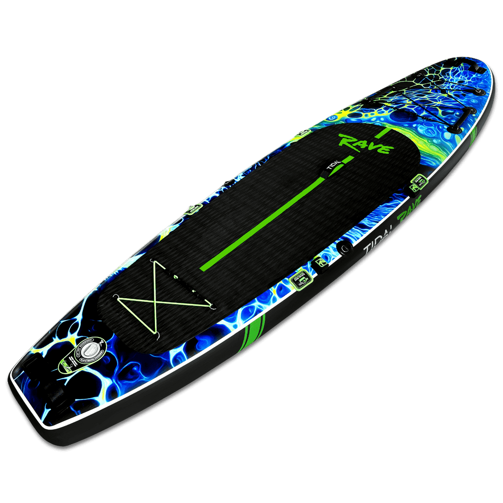 Tidal Rave™ ACRYLIC - Inflatable Paddle Board ~ Plazma