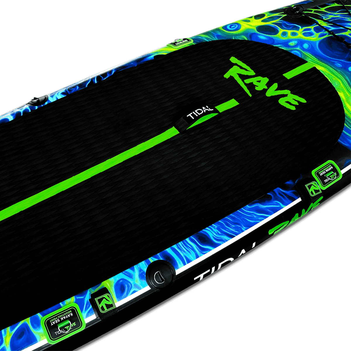 Tidal Rave™ ACRYLIC - Inflatable Paddle Board ~ Plazma