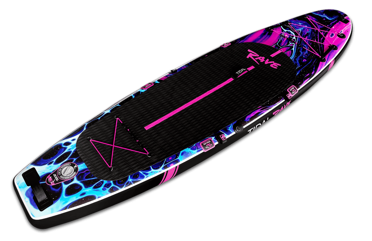 Tidal Rave™ ACRYLIC - 10’6 Inflatable Paddle Board ~ Echo