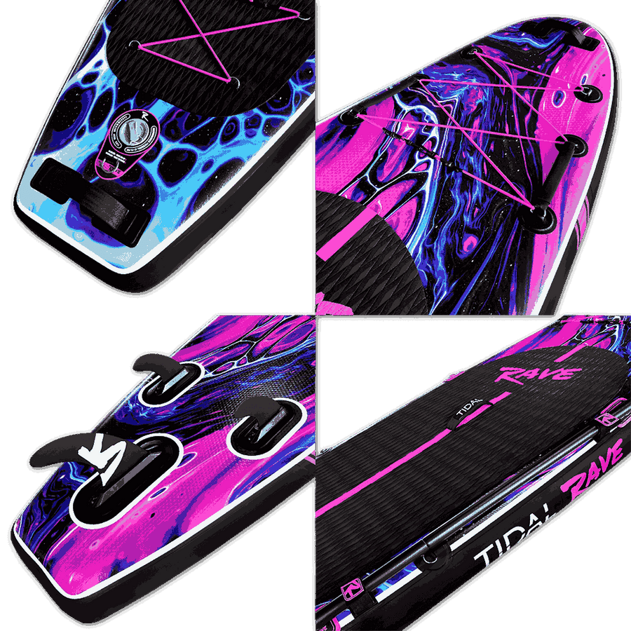 Tidal Rave™ ACRYLIC - 10’6 Inflatable Paddle Board ~ Echo