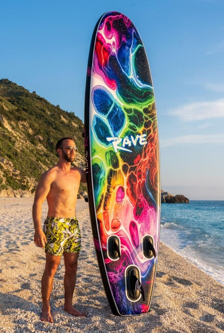 Tidal Rave™ ACRYLIC - 10’6 Inflatable Paddle Boards (Refurbished ...