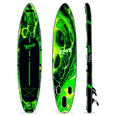 Tidal Rave™ ACRYLIC - Inflatable Paddle Board ~ Acid – Tidal Rave Sports